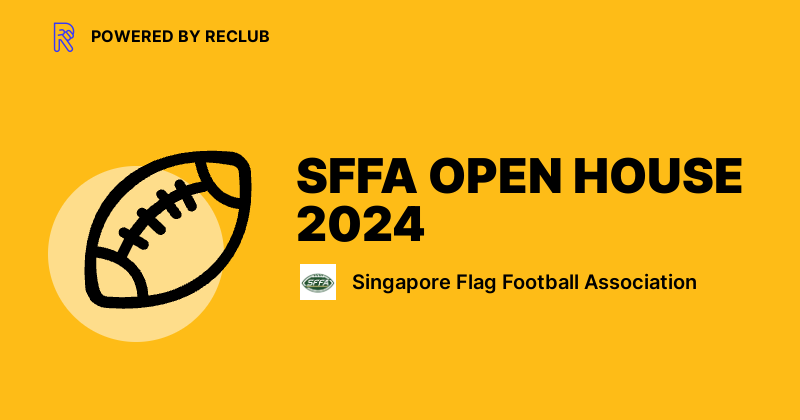 SFFA OPEN HOUSE 2024 - Reclub
